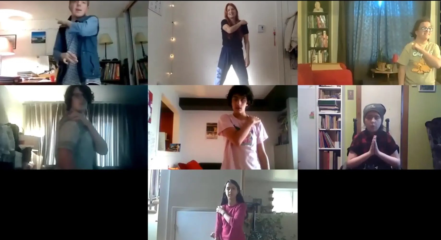 Présentation virtuelle de fin de session - Corpuscule danse